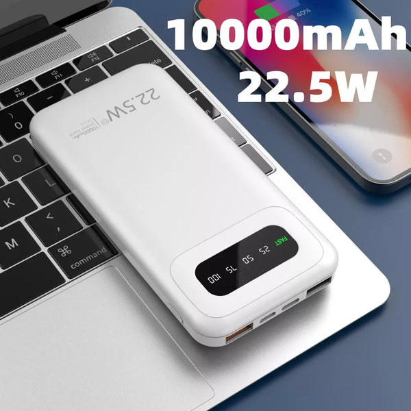22.5W 10000mAh Portable Power Bank – Nifty Cool Stuff