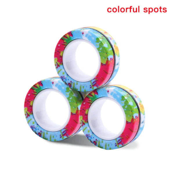 Magnetic Fidget Rings – Nifty Cool Stuff